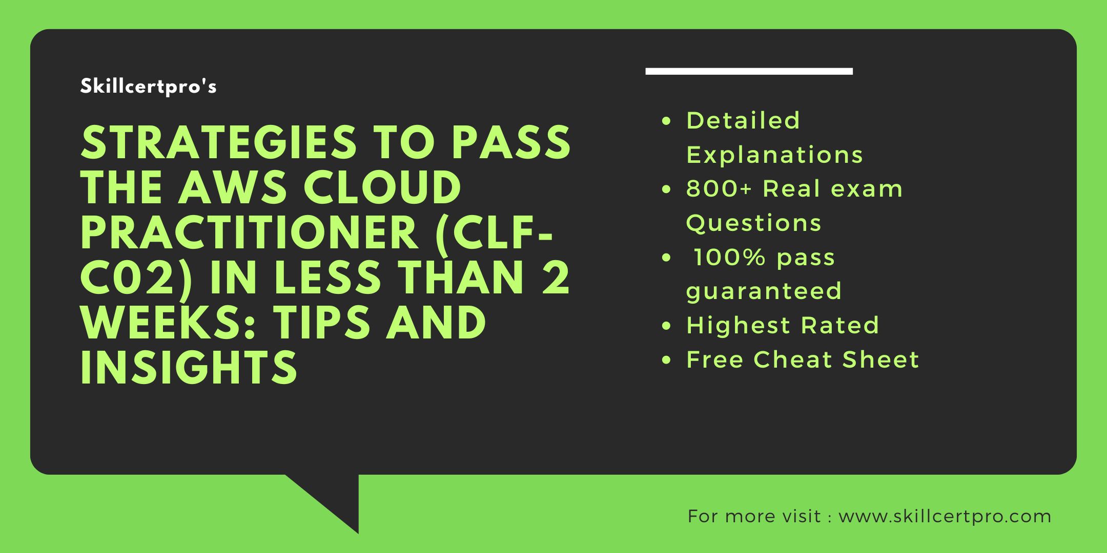 AWS Cloud Practitioner (CLF-C02) Exam Dumps & Questions 2026 - SkillCertPro