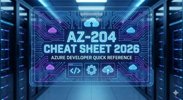 AZ-204 Cheat Sheet 2026: Azure Developer Quick Reference - SkillCertPro